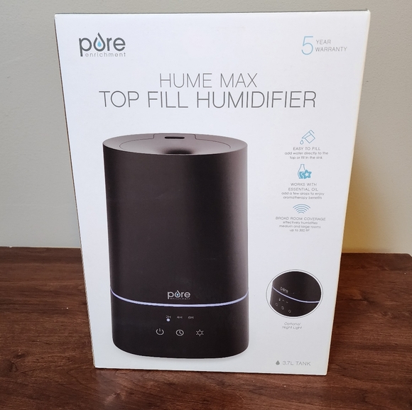 Pure | Other | Pure Hume Max Top Fill Humidifier Changes Color New In ...